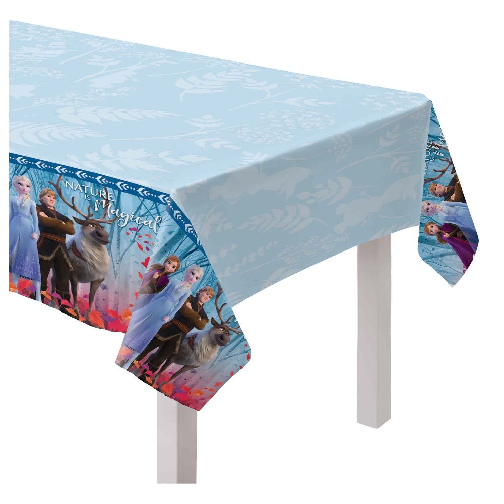FROZEN 2 PLASTIC TABLE COVER - Canuck Amusements & Merchandising Ltd.
